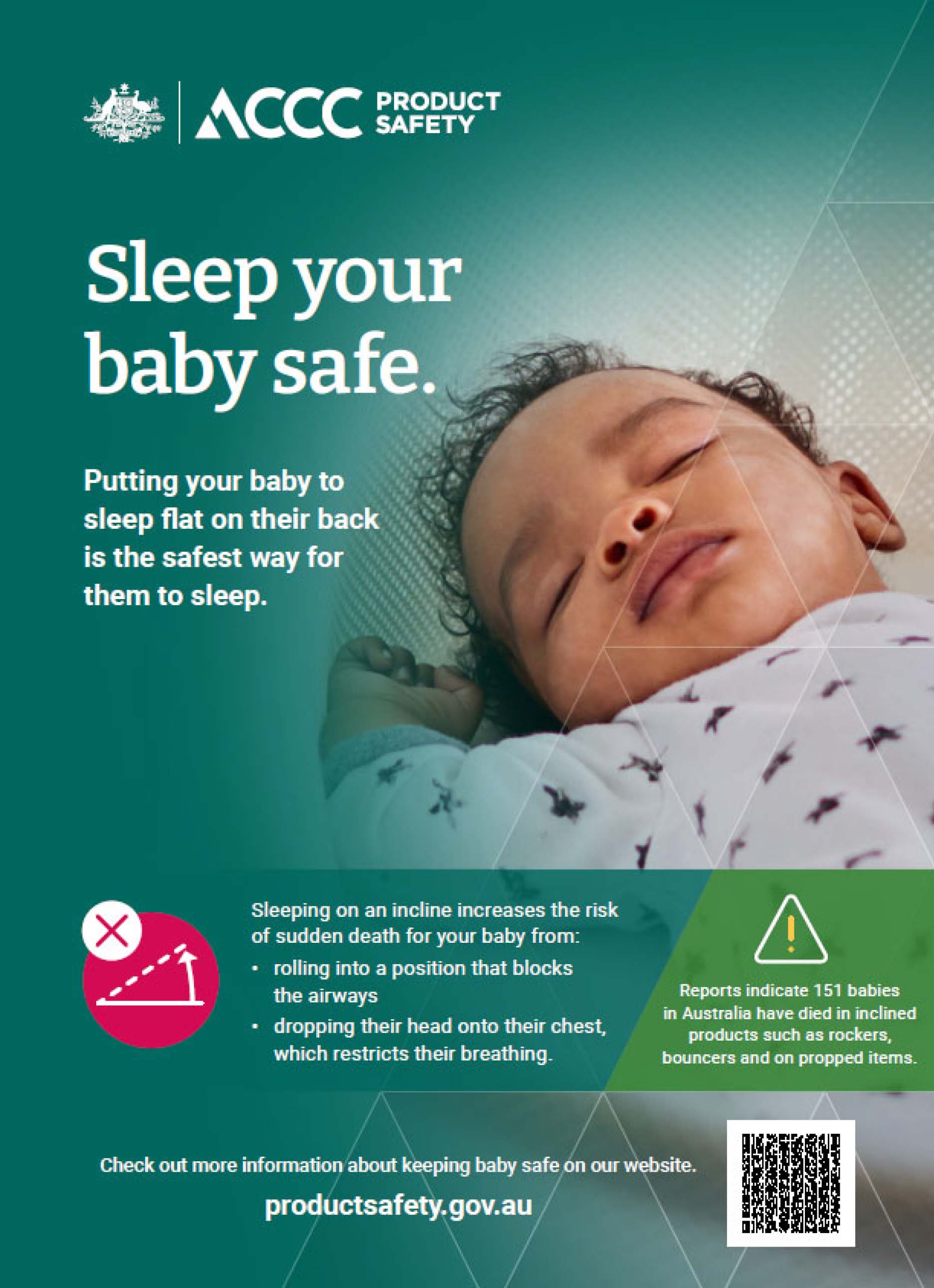 Safe Infant Sleeping | Kidsafe Tasmania